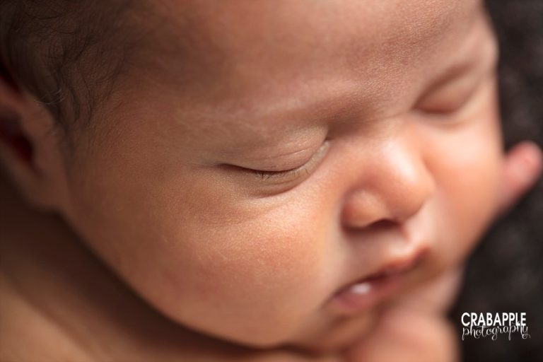 What Is Macro Photography in Newborn Portraits? · Crabapple Photography