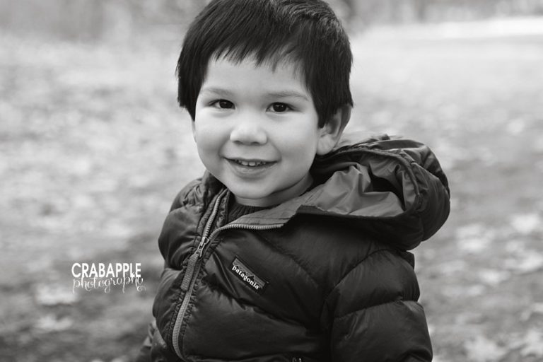 Boston Family Portraits Outside In Winter · Crabapple Photography