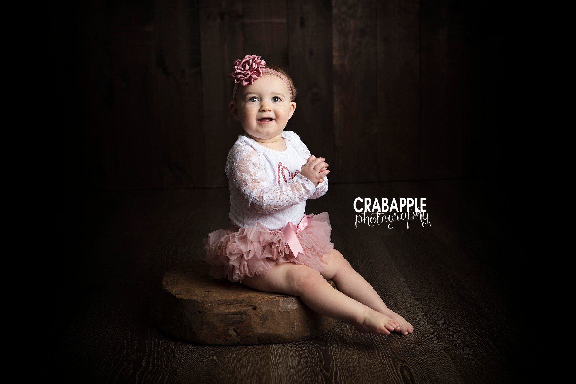 North Reading Cake Smash Photos :: Miss D · Crabapple Photography