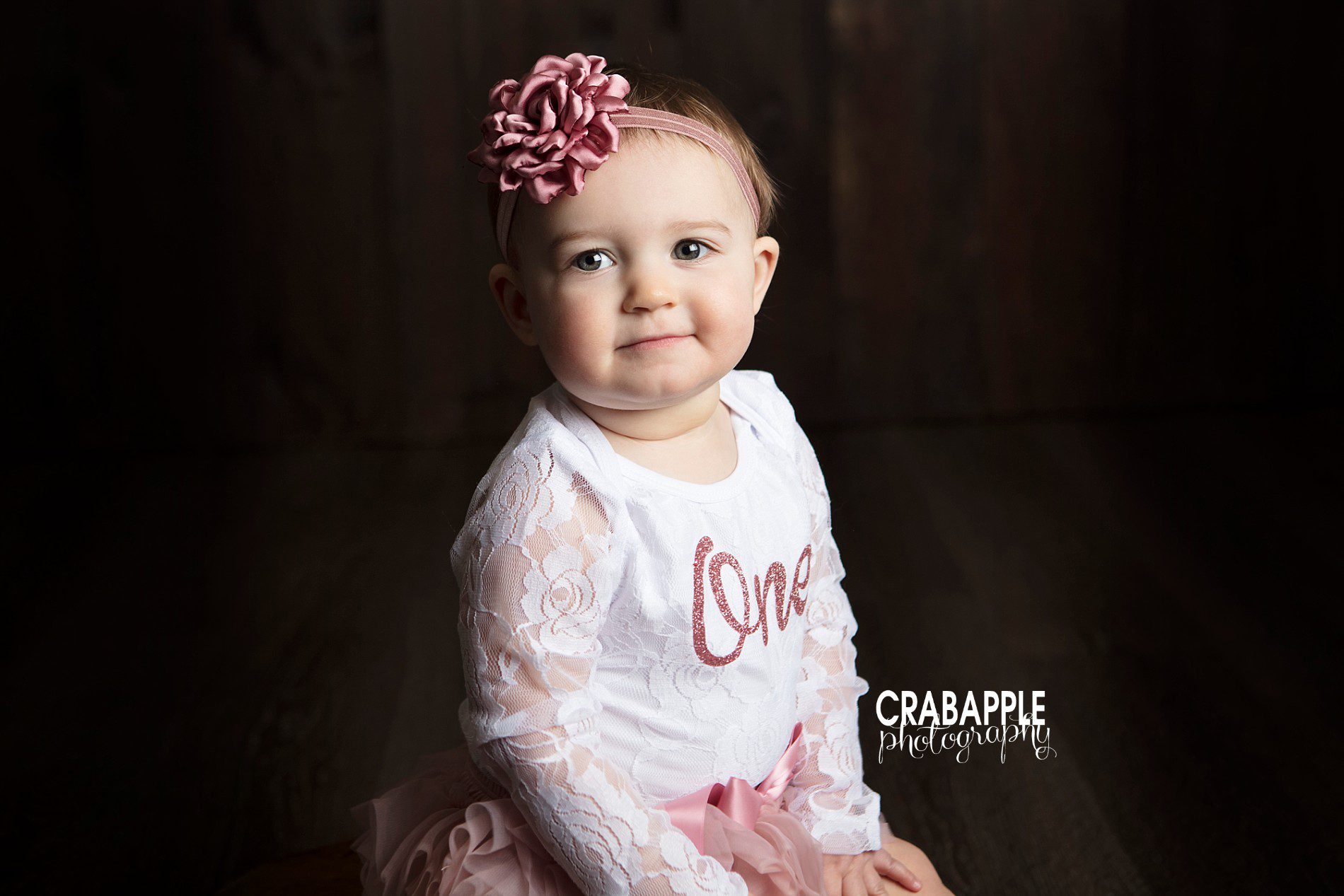 North Reading Cake Smash Photos :: Miss D · Crabapple Photography