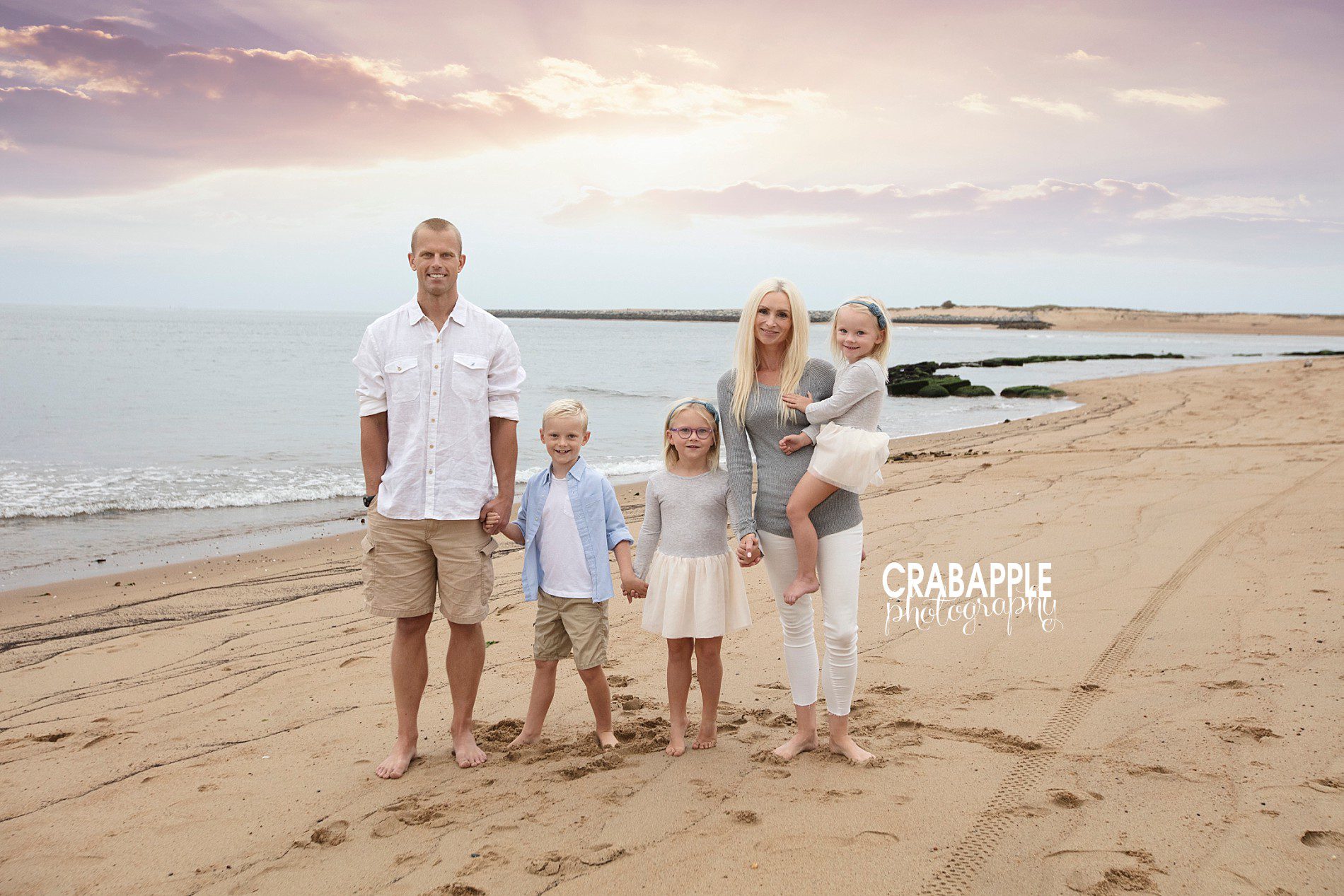 Boston Fall Beach Photos :: Family Photographer · Crabapple Photography