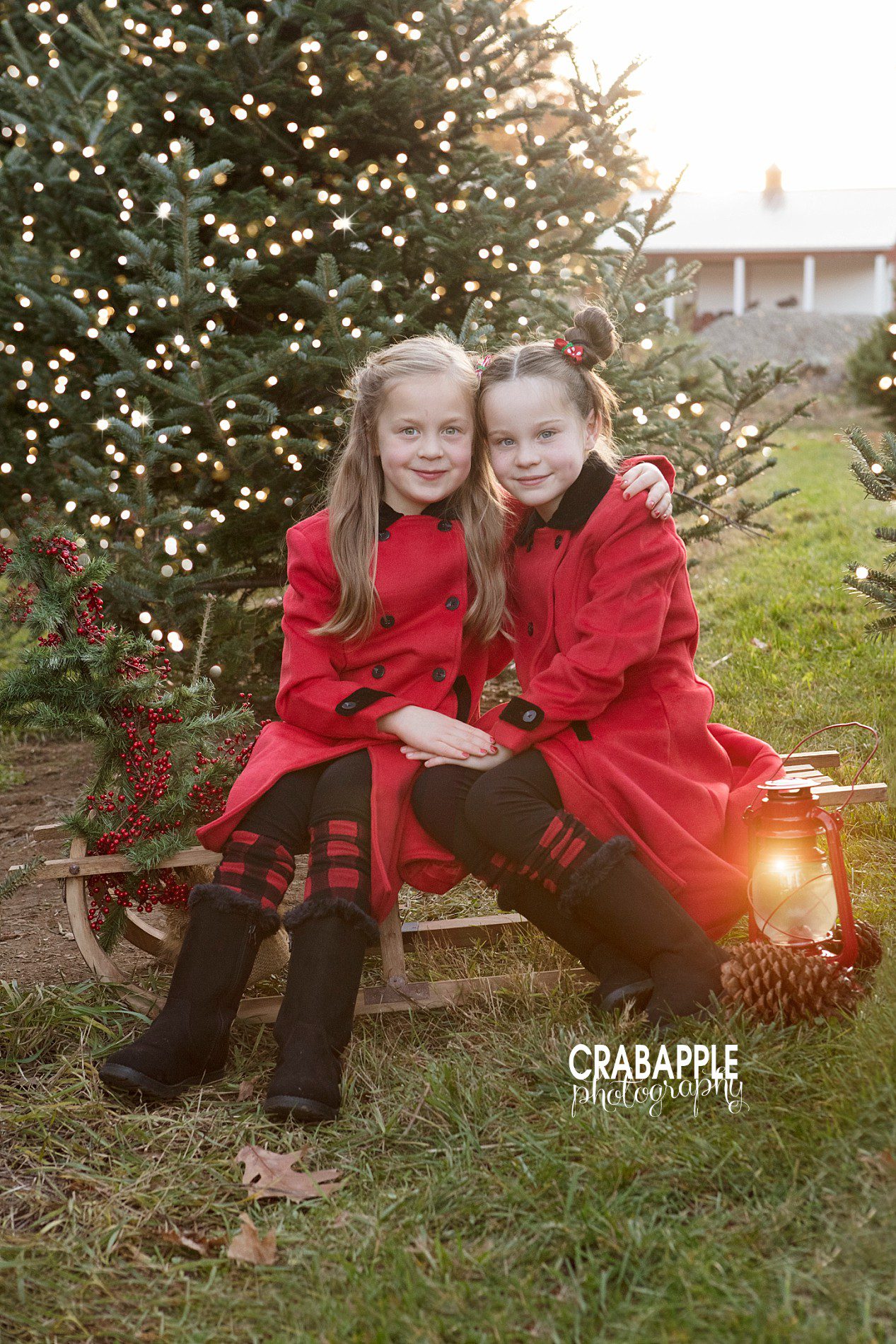 Outdoor Santa Claus Photos · Crabapple Photography