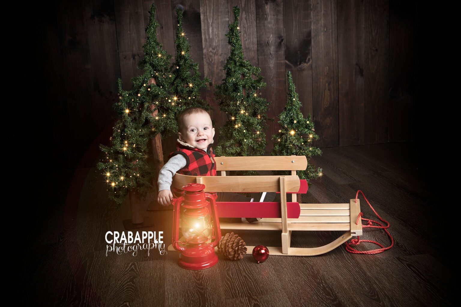 Festive Holiday Child & Family Pictures · Crabapple Photography