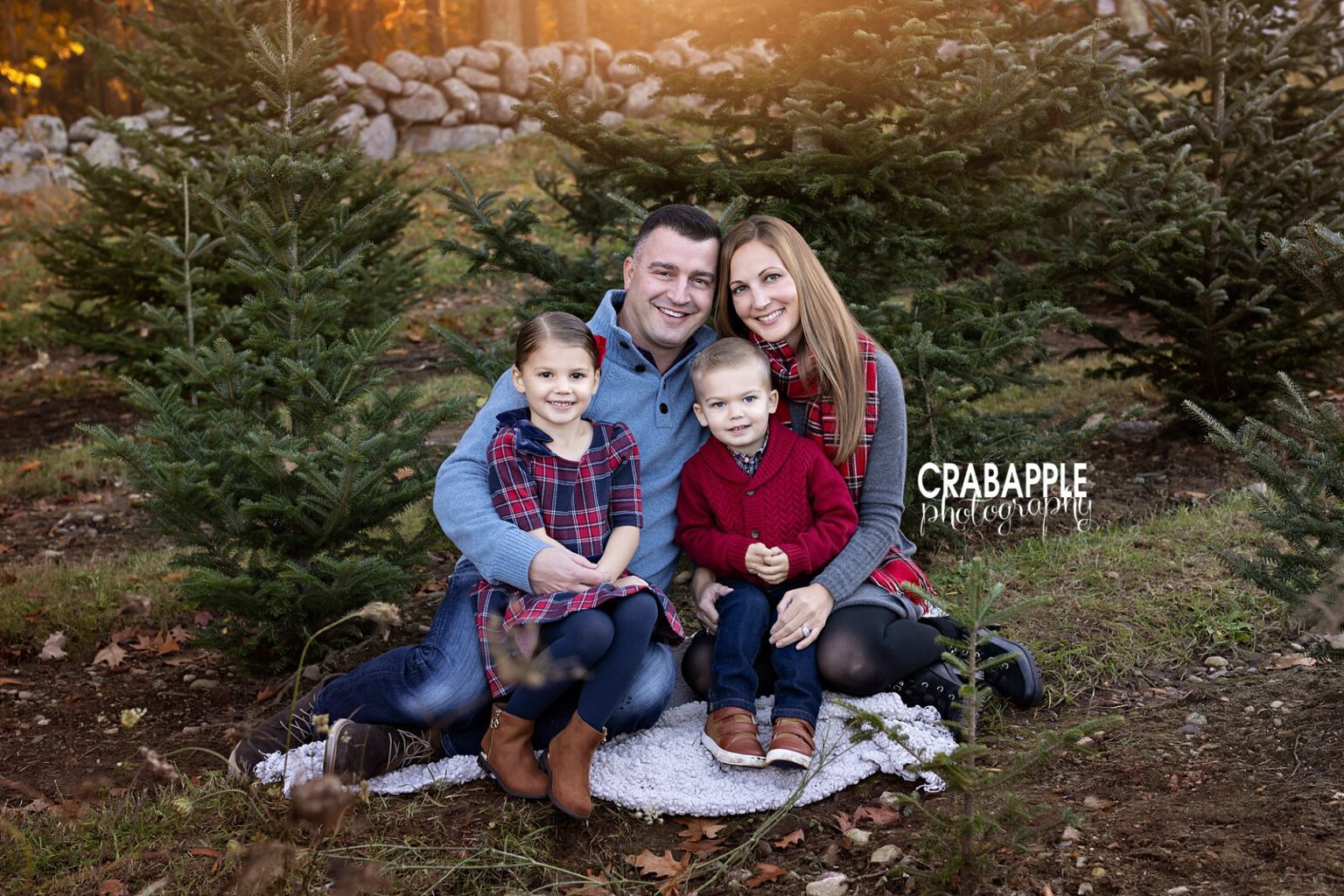Tree Farm Mini Sessions :: Family Photos · Crabapple Photography