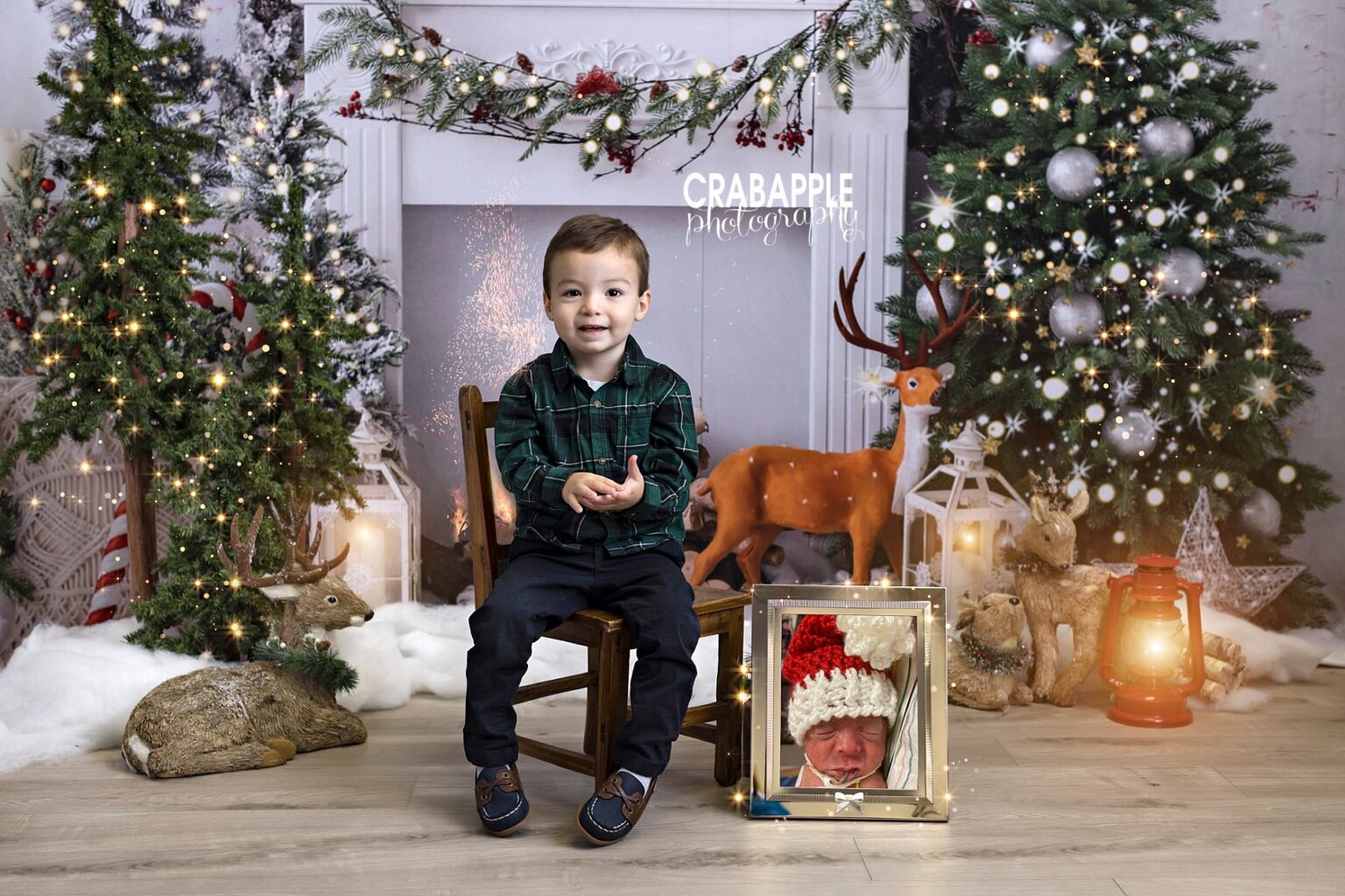 Christmas Portraits Holiday Photography · Crabapple Photography