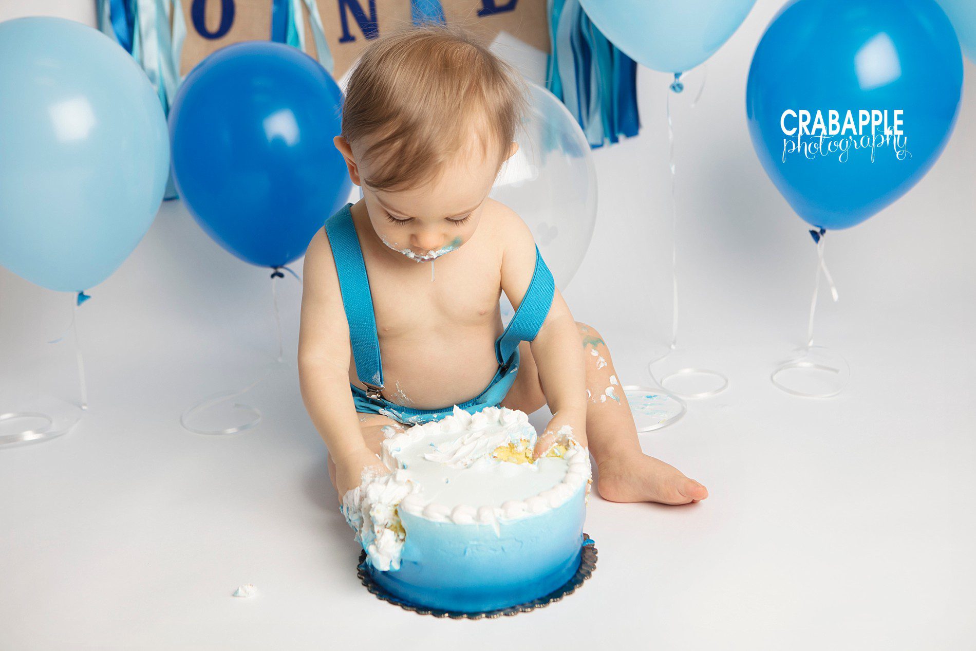 Acton Cake Smash Photos :: Mr. C · Crabapple Photography