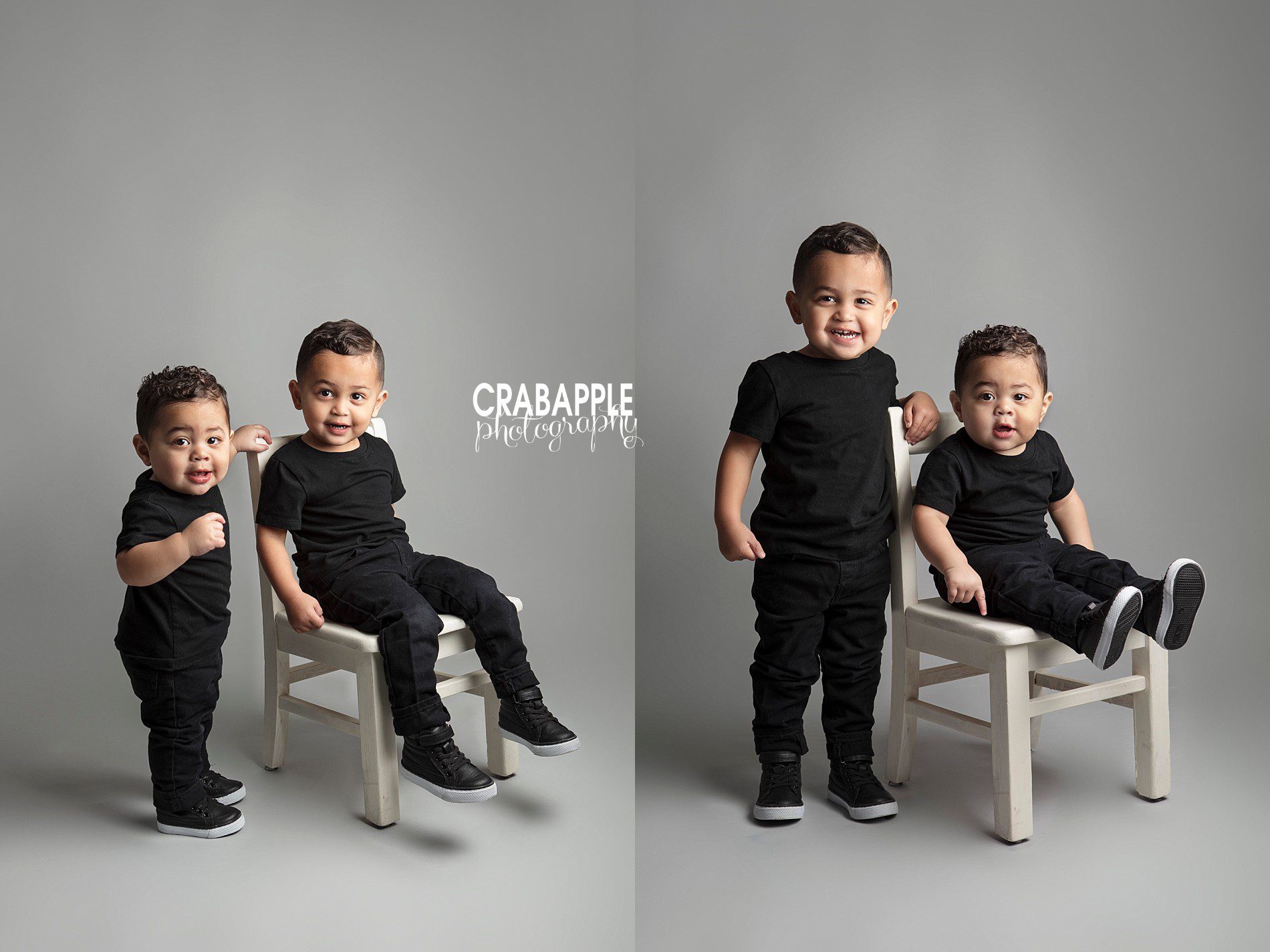 Black and Gray Cake Smash :: Mr. D · Crabapple Photography