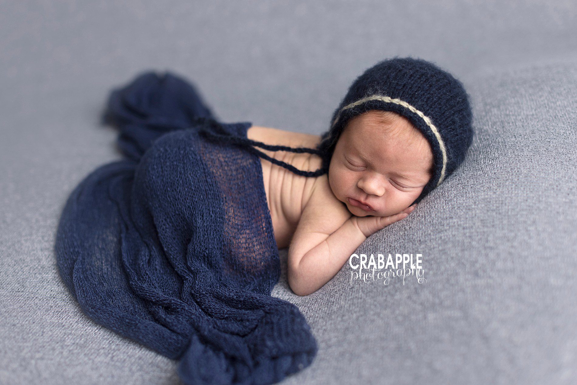Newborn Photos With Props · Crabapple Photography