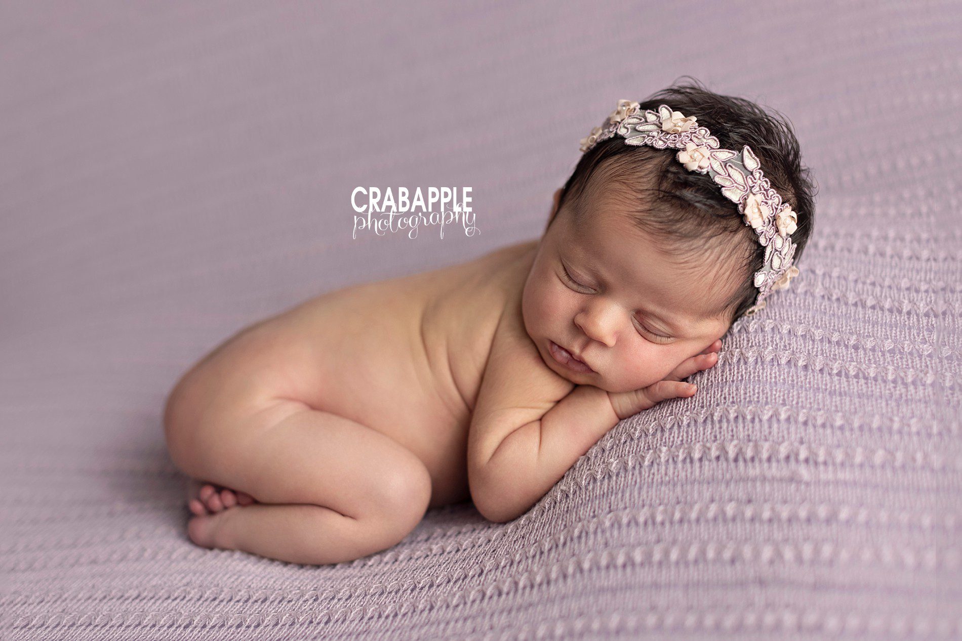 Newborn Photoshoot for Girls · Crabapple Photography