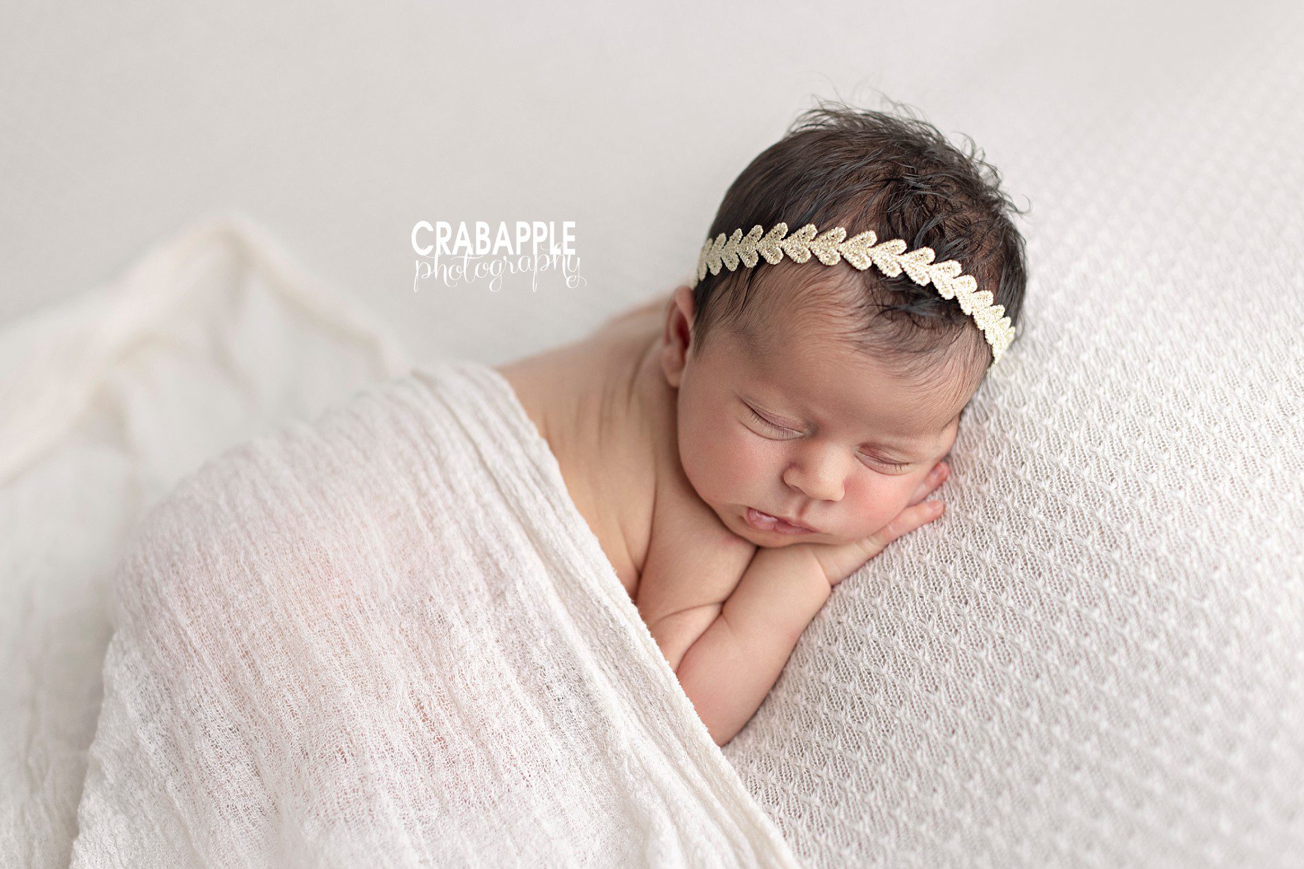 Newborn Photoshoot for Girls · Crabapple Photography