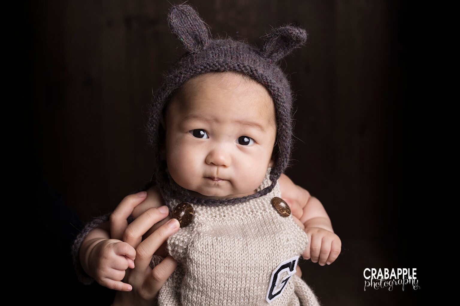 100 Day Old Baby Celebration Photos · Crabapple Photography
