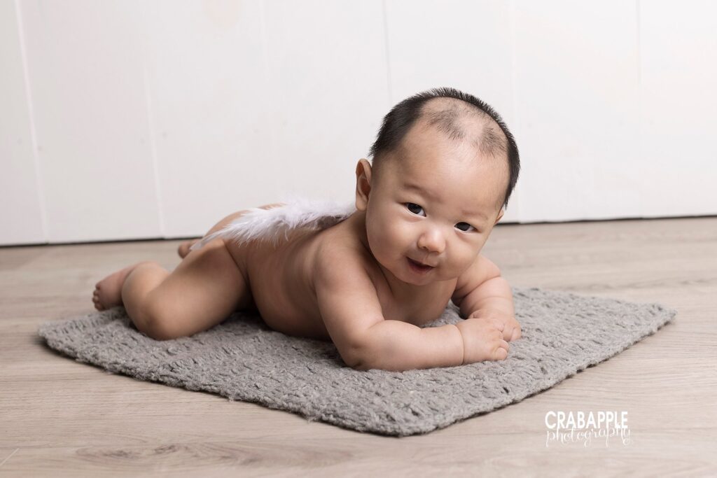 100 Day Old Baby Celebration Photos · Crabapple Photography