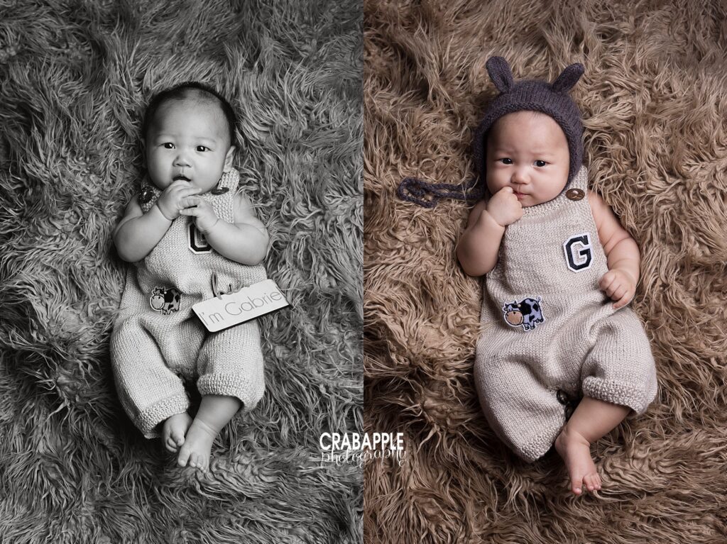 100 Day Old Baby Celebration Photos · Crabapple Photography