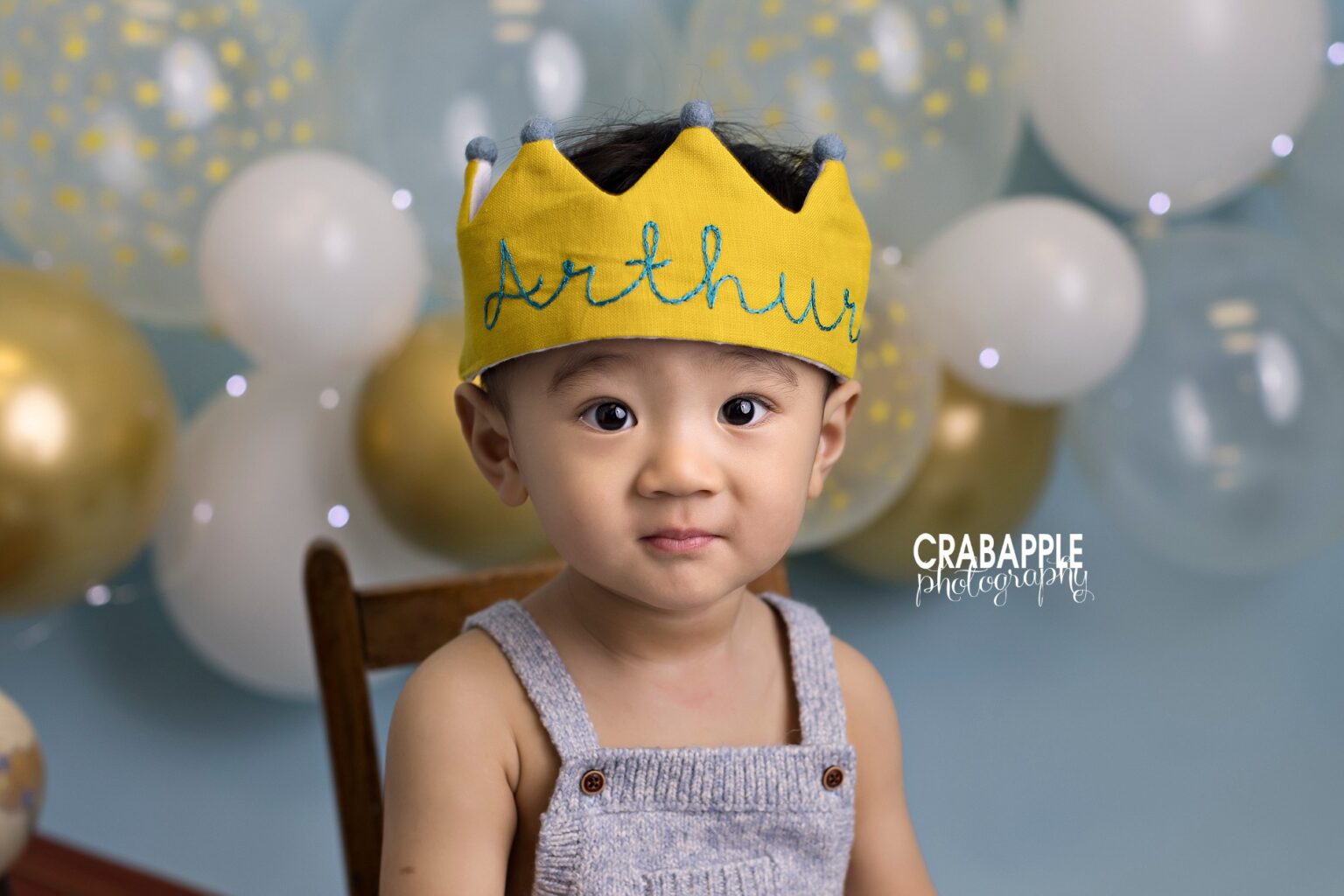 The Little Prince Cake Smash · Crabapple Photography
