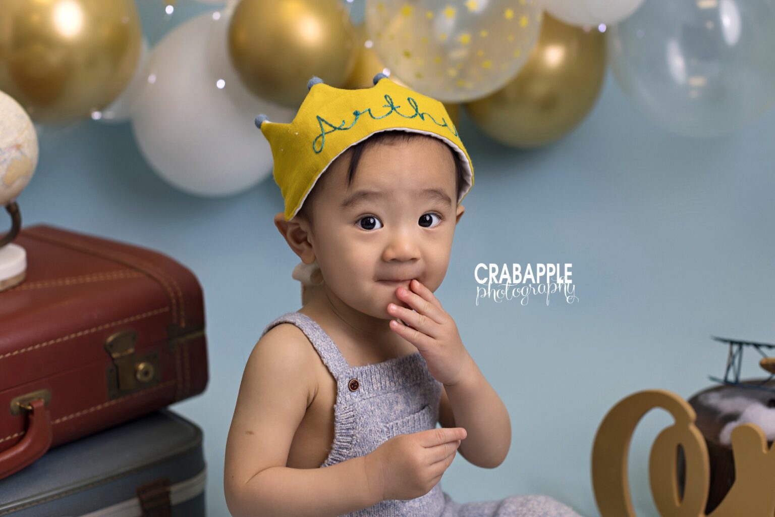 The Little Prince Cake Smash · Crabapple Photography