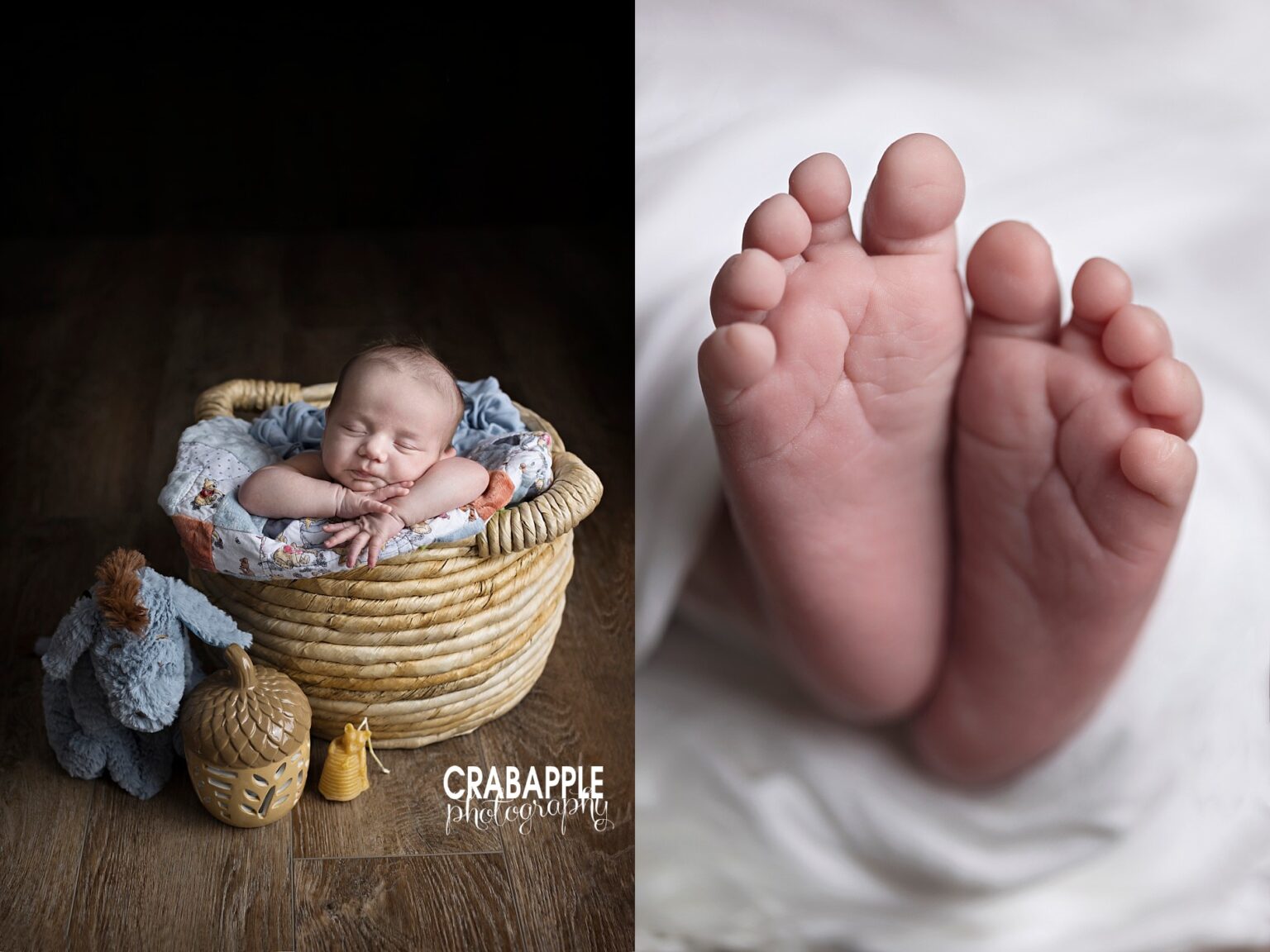 5 Week Old Infant Photos · Crabapple Photography