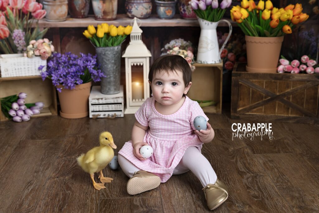 Springtime Portraits for Children · Crabapple Photography