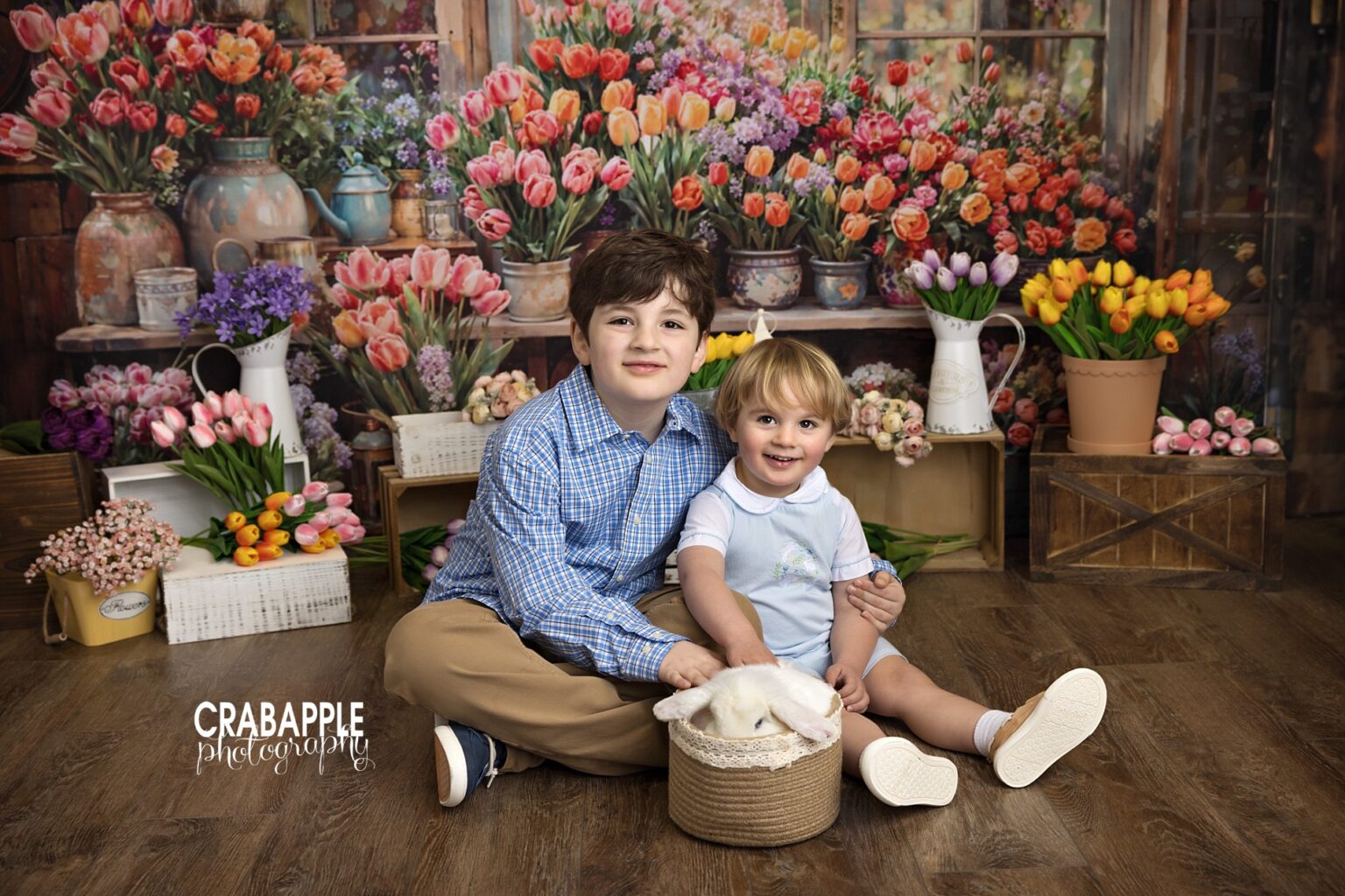 Springtime Portraits for Children · Crabapple Photography